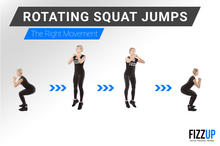 Faster, Higher, Stronger with Rotating Squat Jumps! | FizzUp