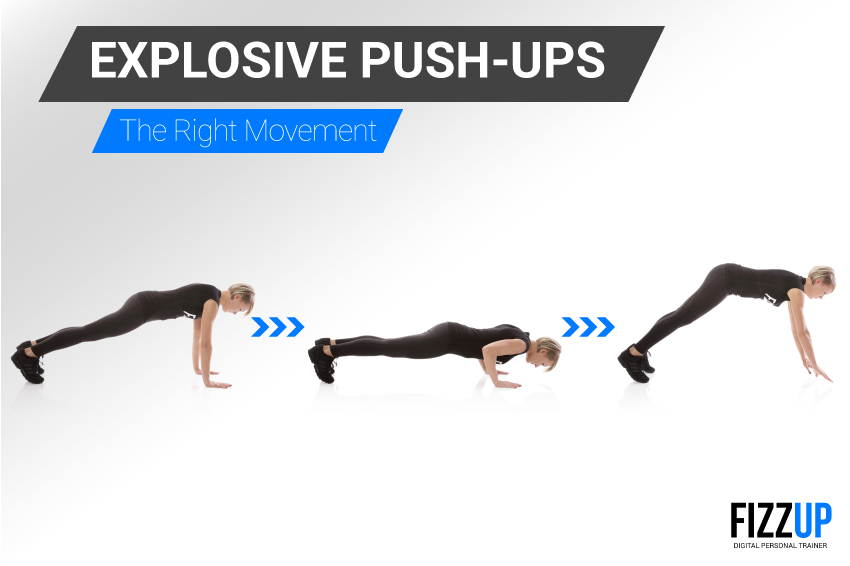 Explosive Push-Ups: An Exercise that Takes Some Guts! | FizzUp Explosive Push-Ups: An Exercise that Takes Some Guts! | FizzUp